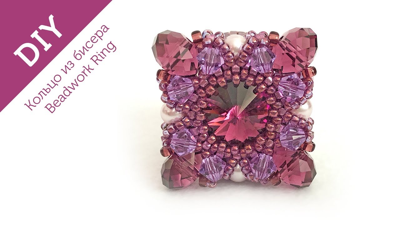 Beaded ring tutorial #diy #tutorial #ring #earrings #beadwork (2019 ...