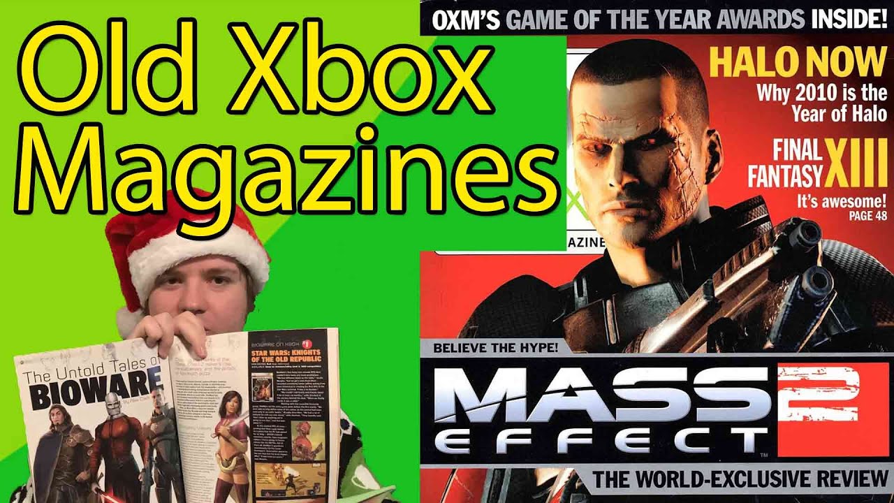 Reacting to Old Xbox Magazines from 2010 [Official Xbox Magazine] - YouTube
