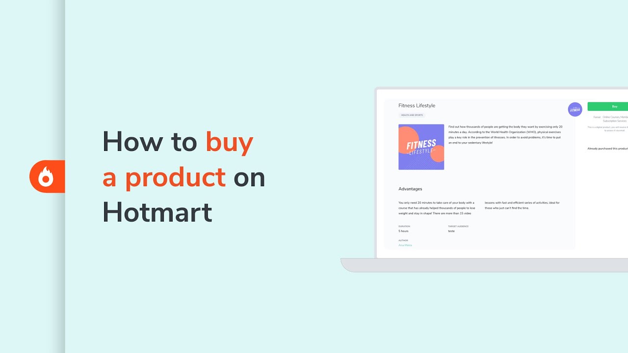 How to buy a product on Hotmart | Hotmart Help Center - YouTube