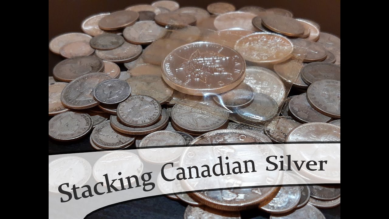 Stacking Canadian Scrap Silver Coins, Rounds & BULLION Bars!! - YouTube