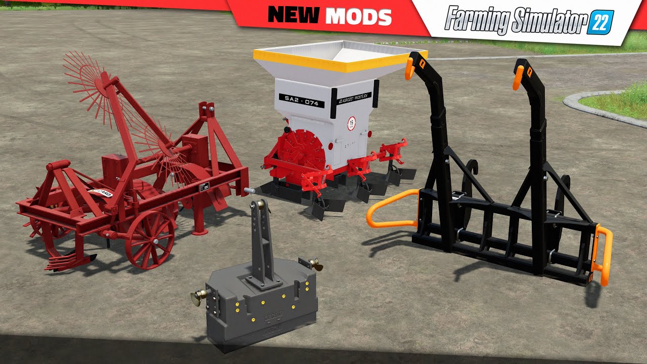 FS22 | NEW Mods (2021-12-17 #3) - Farming Simulator 22 (2K 60Hz) - YouTube