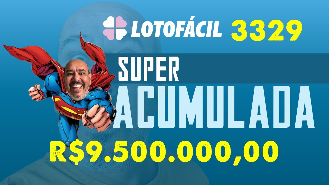 3329 LOTOFACIL ACUMULADA ANALISE PARA HOJE #dicalotofacil - YouTube