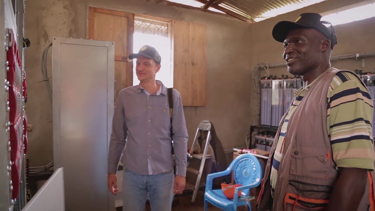 SunErgy Cameroon switches On Light in Koto1 film - YouTube