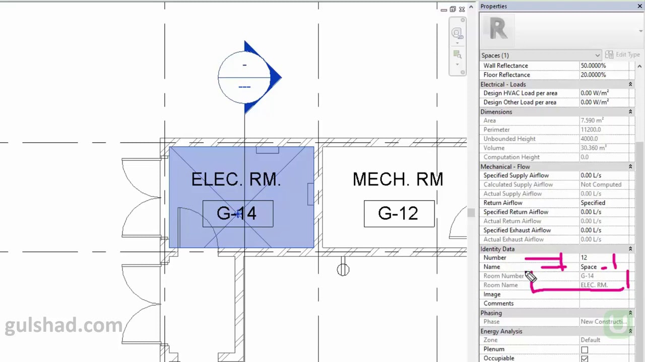Create Space REVIT HINDI TUTORIAL - YouTube