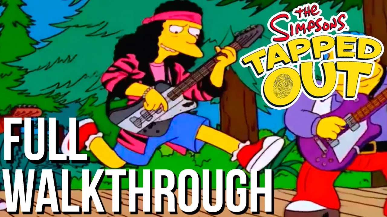 The Simpsons: Tapped Out - Rockin' Otto - FULL WALKTHROUGH - YouTube