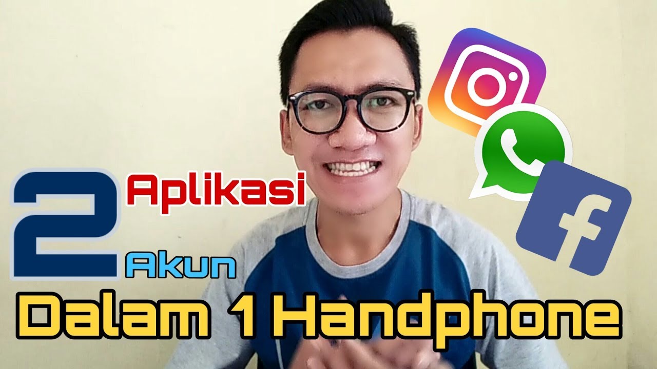 cara instal dua aplikasi dalam satu hp || dual space lite - YouTube