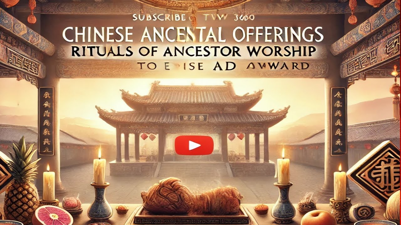 Chinese Ancestral Offerings From China Starting In 1000s Ad On ...