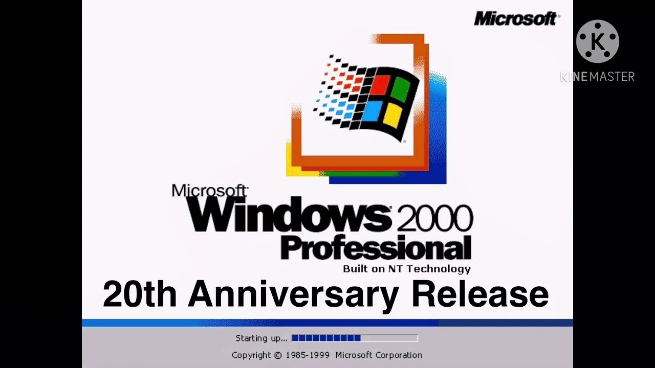Windows 2000 20th Anniversary Release - YouTube