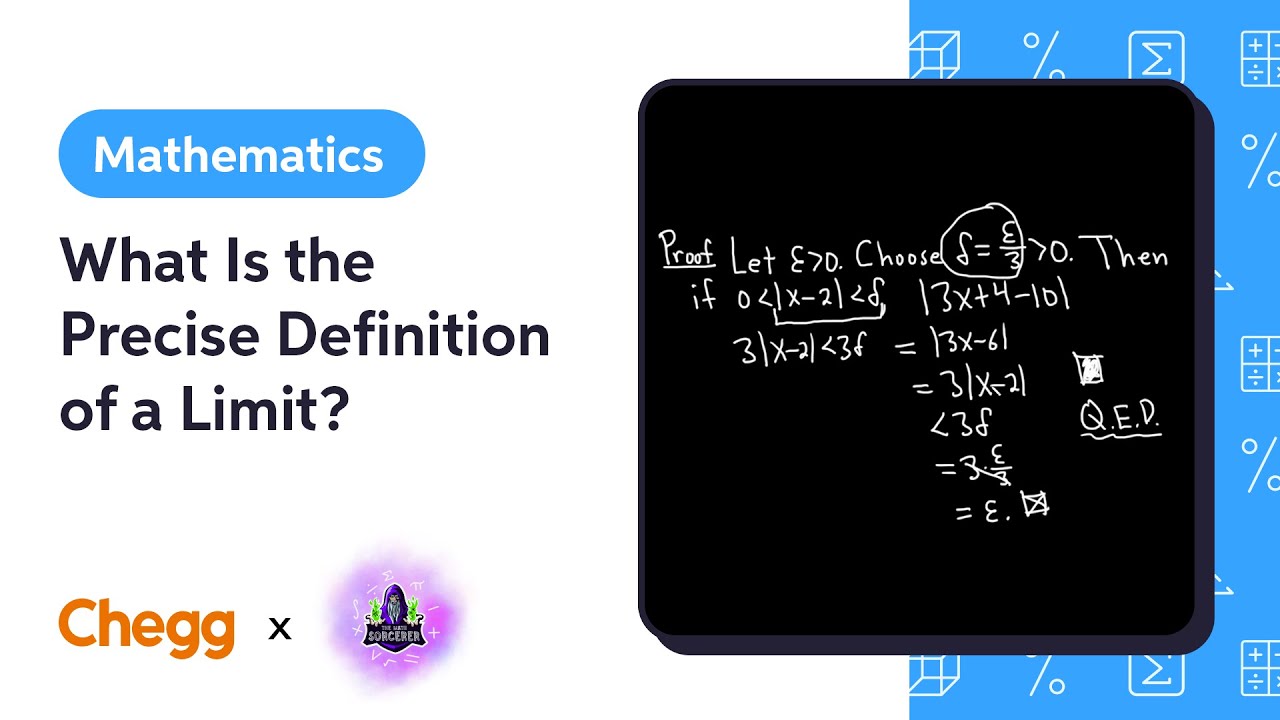 What Is the Precise Definition of a Limit? Ft. The Math Sorcerer - YouTube