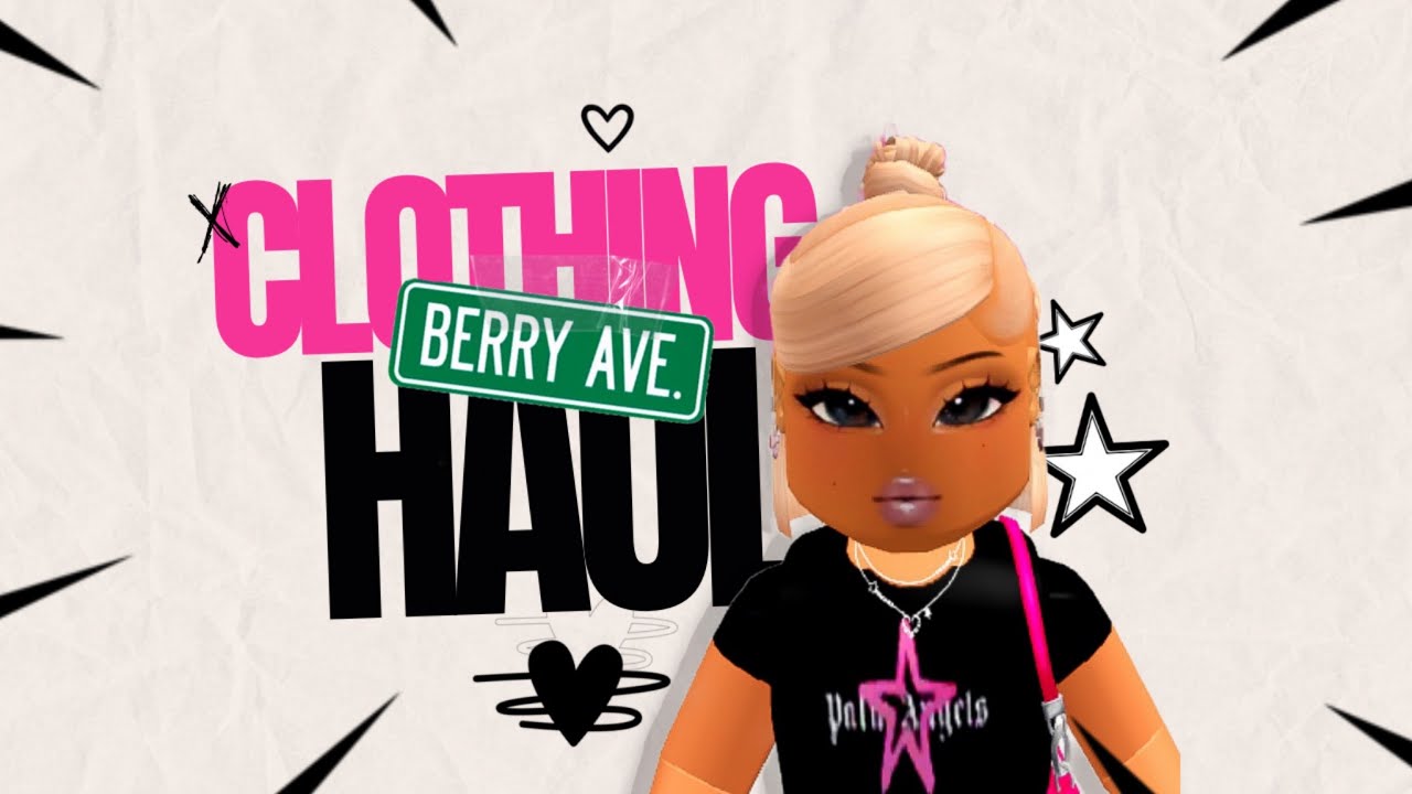 berry avenue clothing haul ♡ (berry avenue outfit codes) - YouTube