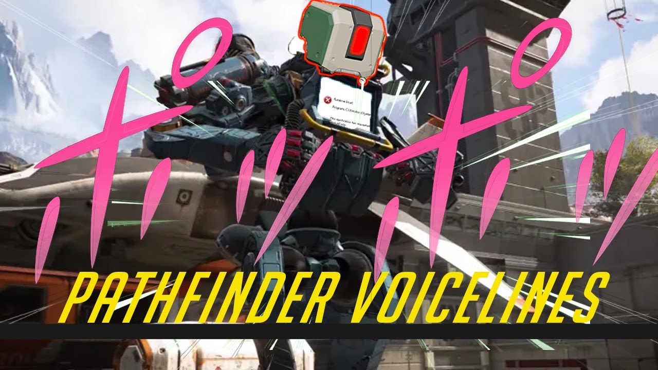 all pathfinder voice lines | apex legends season 2 - YouTube