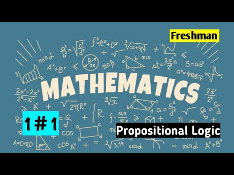 Freshman Maths 1#1 Propositional Logic Ethiopian University - YouTube