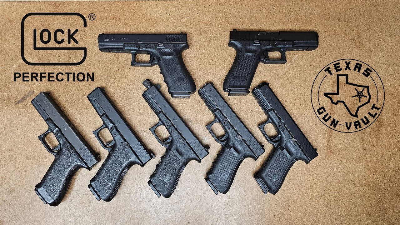Firearm Tutorial: The differences in all 5 (or 7?) Glock generations ...