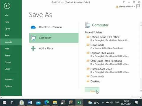 Cara membuat mail marge excel ke word - YouTube
