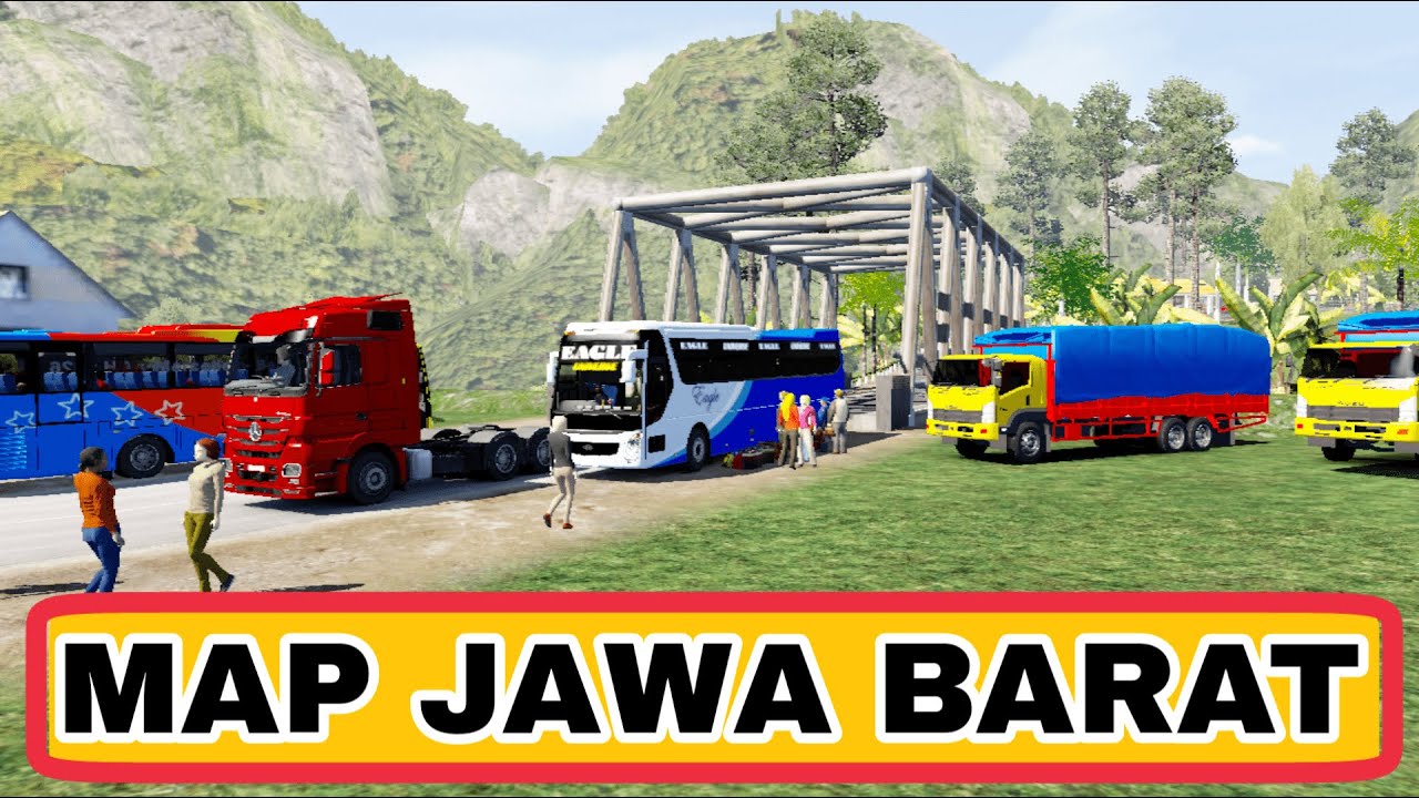 MAP JAWA BARAT BY RIZKY ARIFIN | ETS2 Mod Indonesia | bus mod | ETS2 ...
