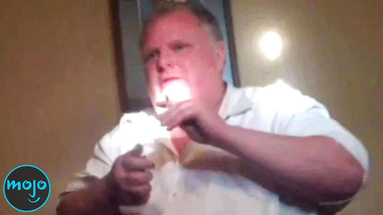 7 Craziest Rob Ford Moments - YouTube
