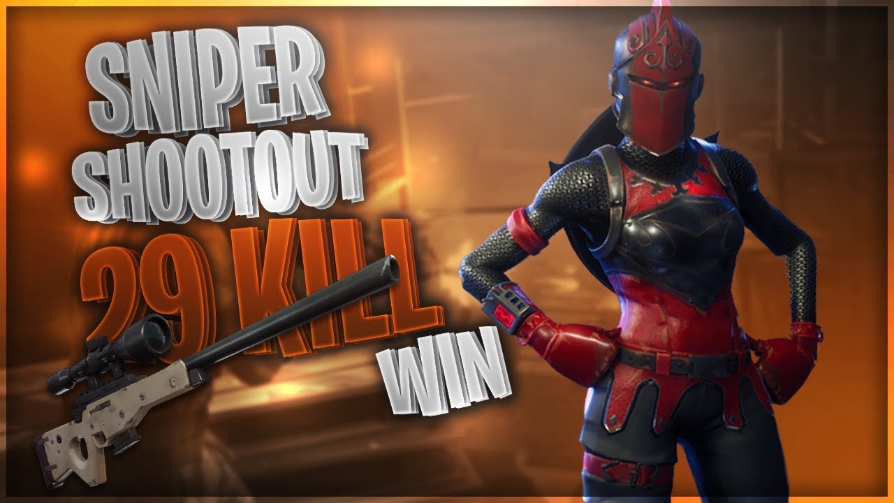 29 KILL SNIPER SHOOTOUT WIN | Solo vs Squads (Fortnite Battle Royale ...