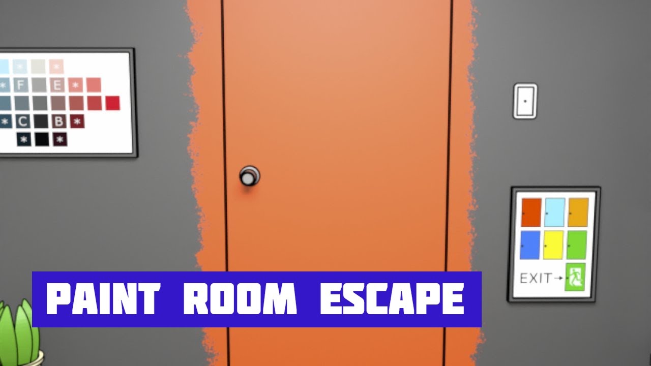 PAINT ROOM ESCAPE - YouTube