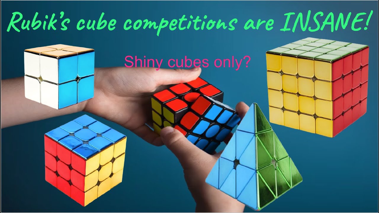 Rubik’s cube competitions are INSANE! - YouTube