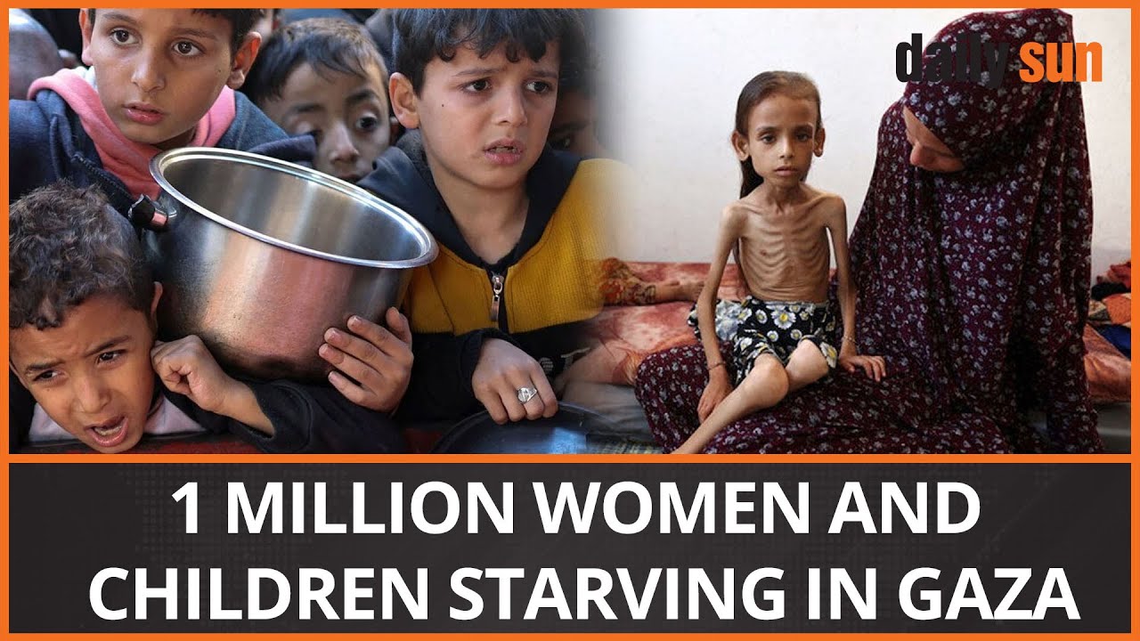 1 Million Women and Children Starving in Gaza: UN | Daily Sun - YouTube