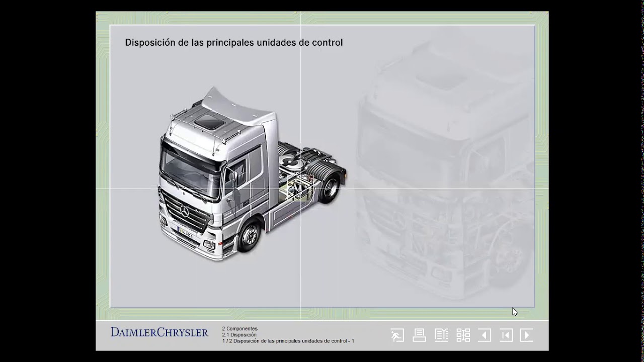 Conociendo el Nuevo Actros - Redes Can Bus y Sistemas de Multiplexion ...