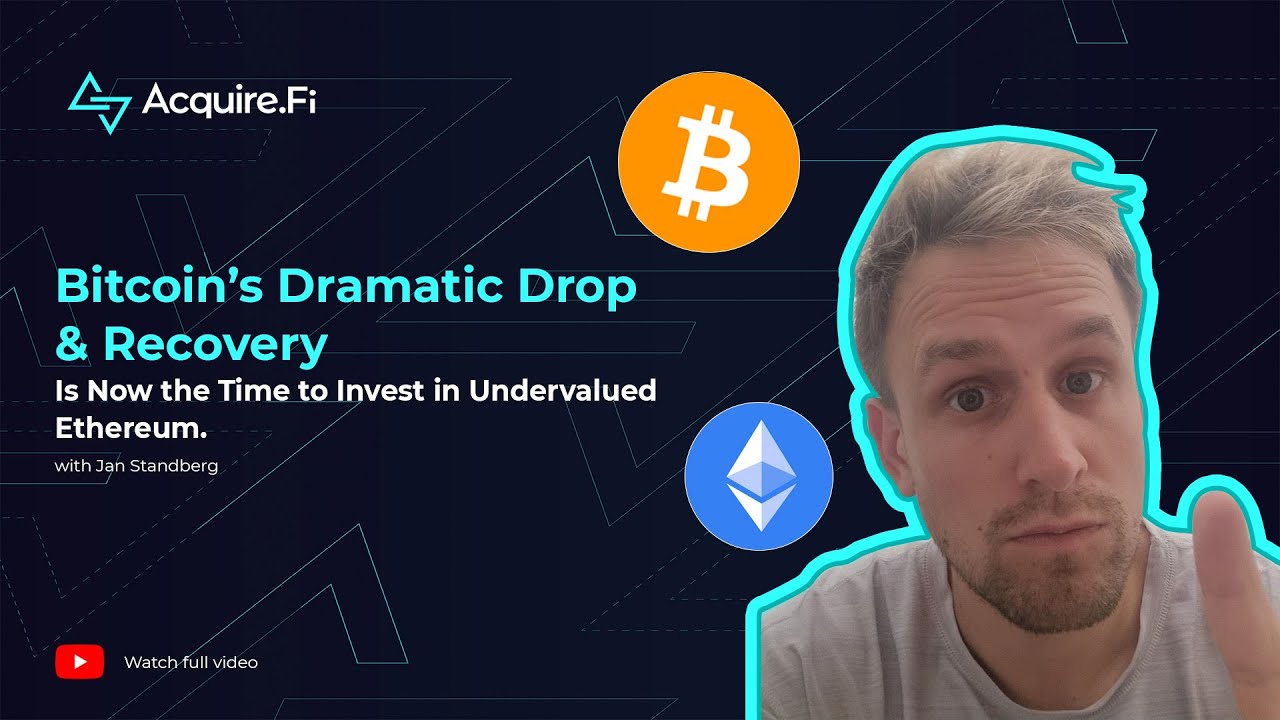 #bitcoin's dramatic drop and recovery! - YouTube
