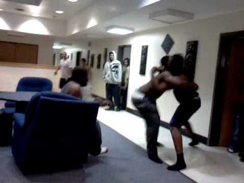 Job corps fights Earle C Clements - YouTube