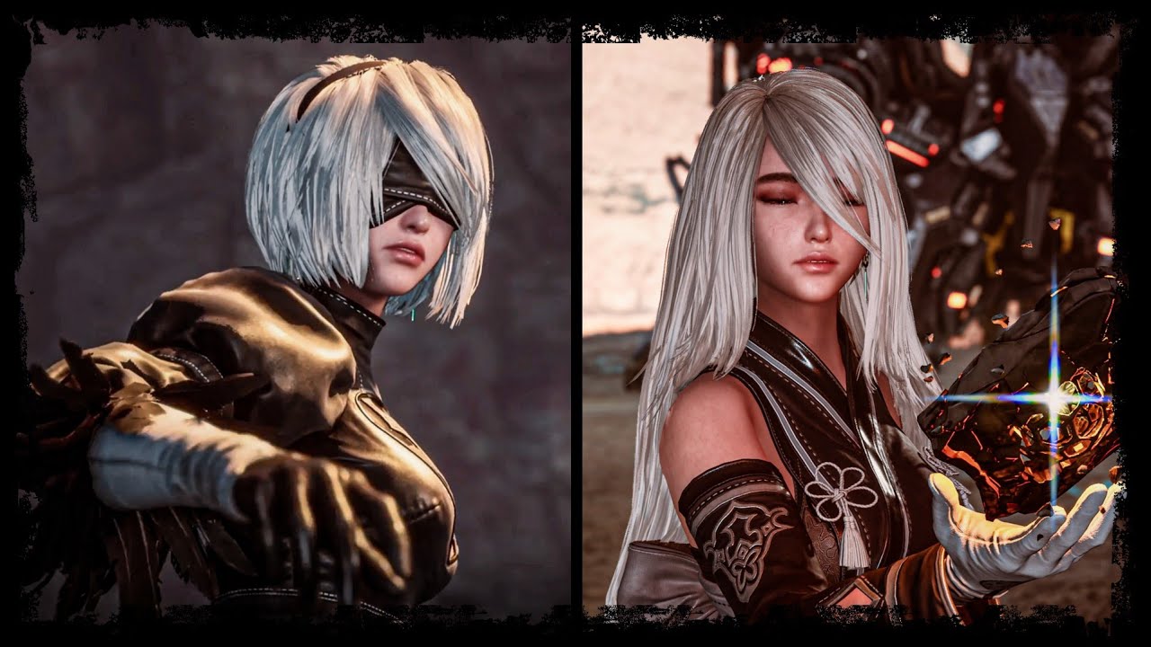 To Much Estrogen NNN Alert All Raven Scenes With 2B & A2 is Hot Stellar ...