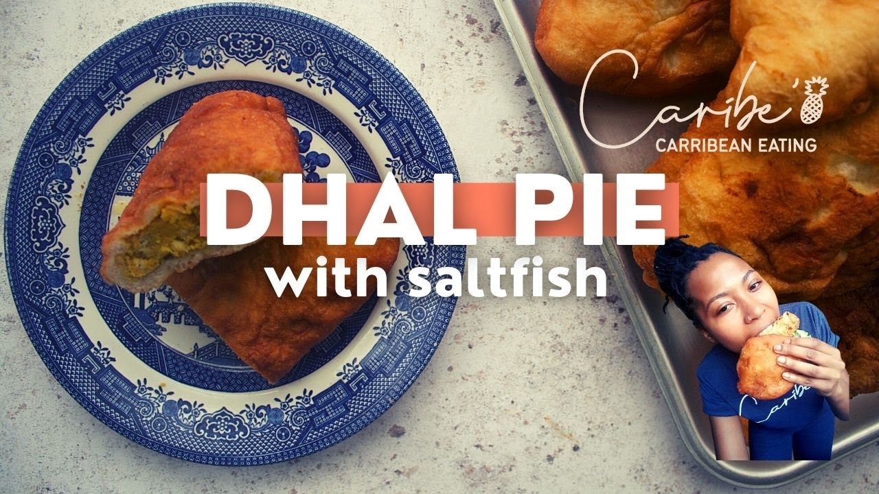 How to make Dhal and Saltfish Pie |St Lucia style patties| Street Food ...