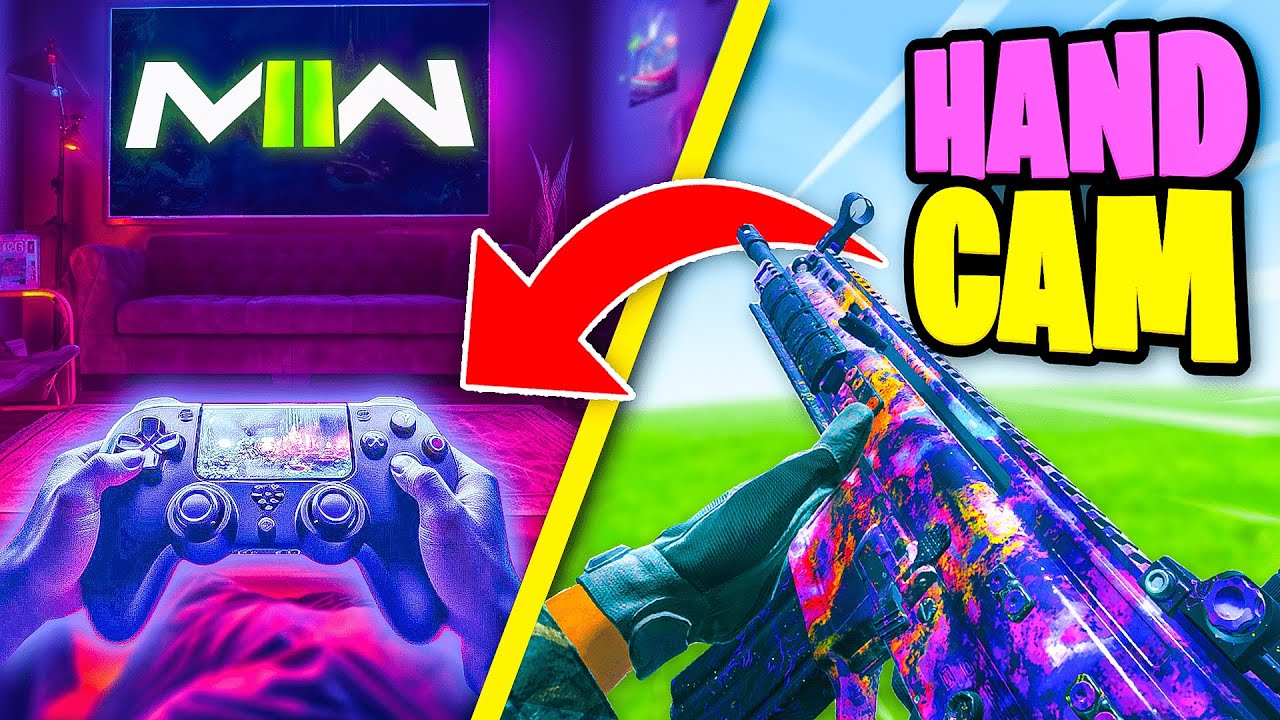 #1 Console Player on MW2 Uses HANDCAM | How I Hold My Controller PS5 ...