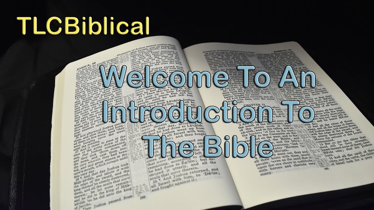 101 Introduction To The Basic Bible Study Series - YouTube