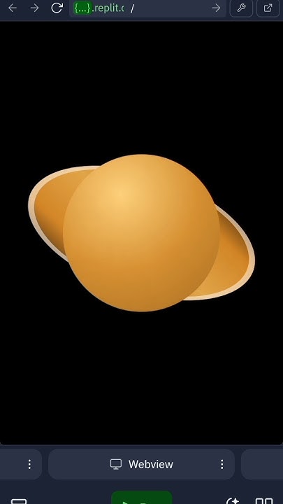 3d rotation saturn 🪐 create using html CSS only || #html #css #saturn #js #webdesign - YouTube