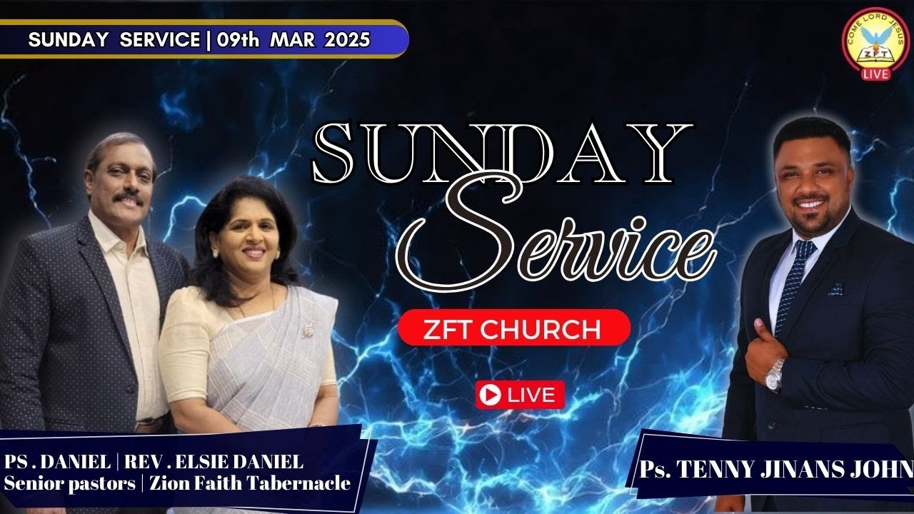 Sunday Service & Worship | Rev. Elsie Daniel | Ps. Daniel Prabakaran ...