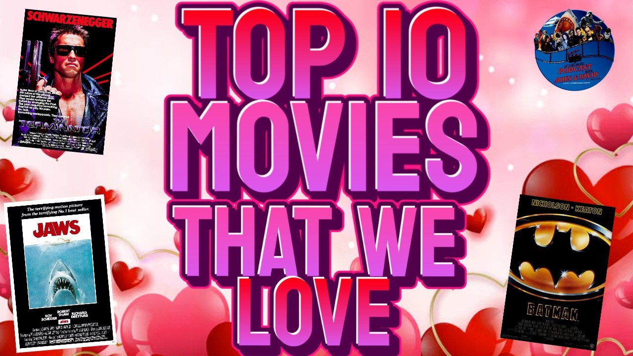 JD Live! Episode One: Top 10 Movies We Love - YouTube