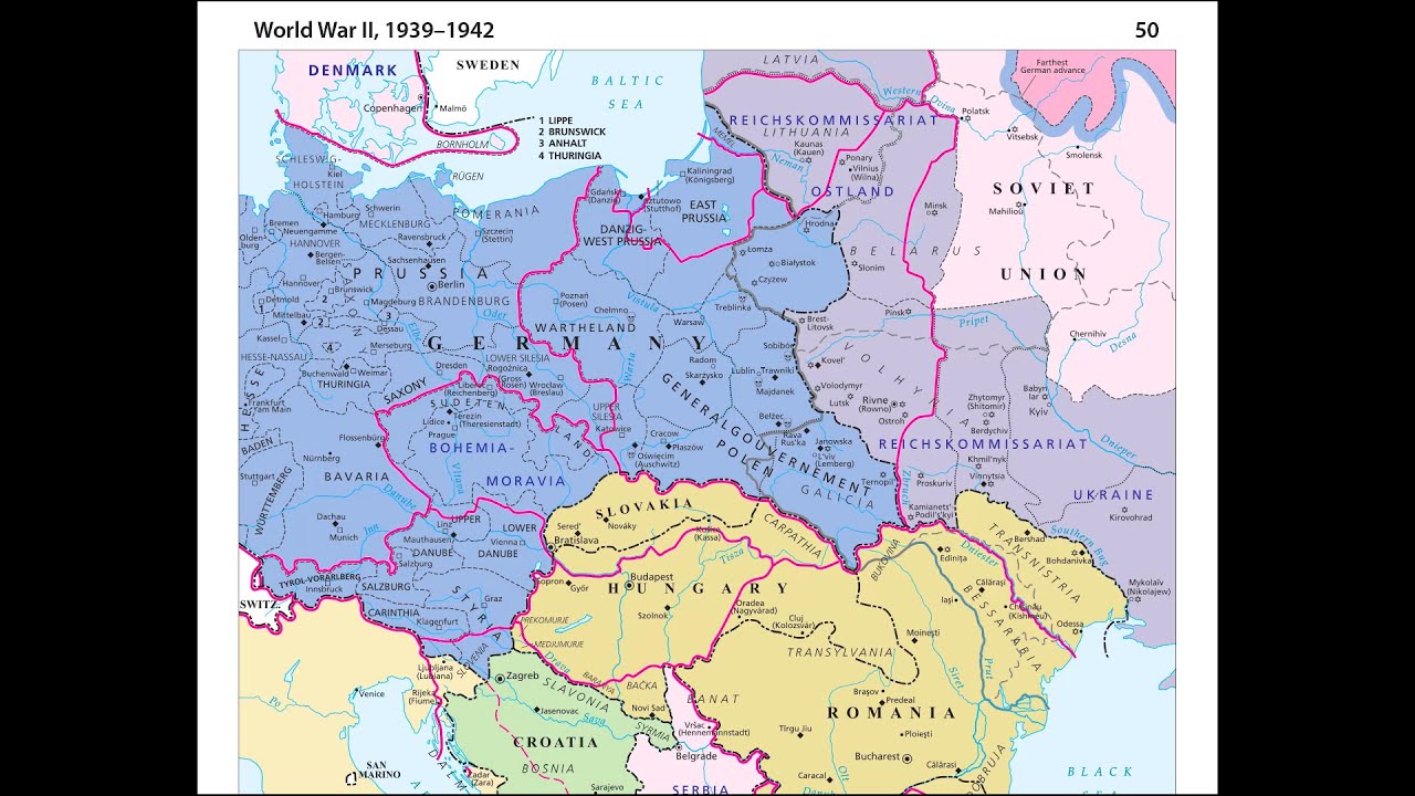 Molotov–Ribbentrop Pact, Nazi Germany invasion of Poland, and World War ...