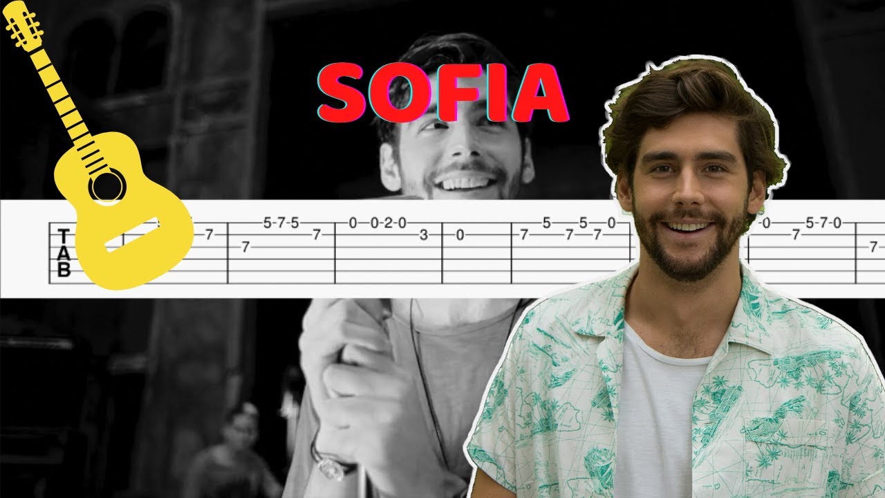 Sofia - Alvaro Soler Guitar TAB/Tutorial - YouTube