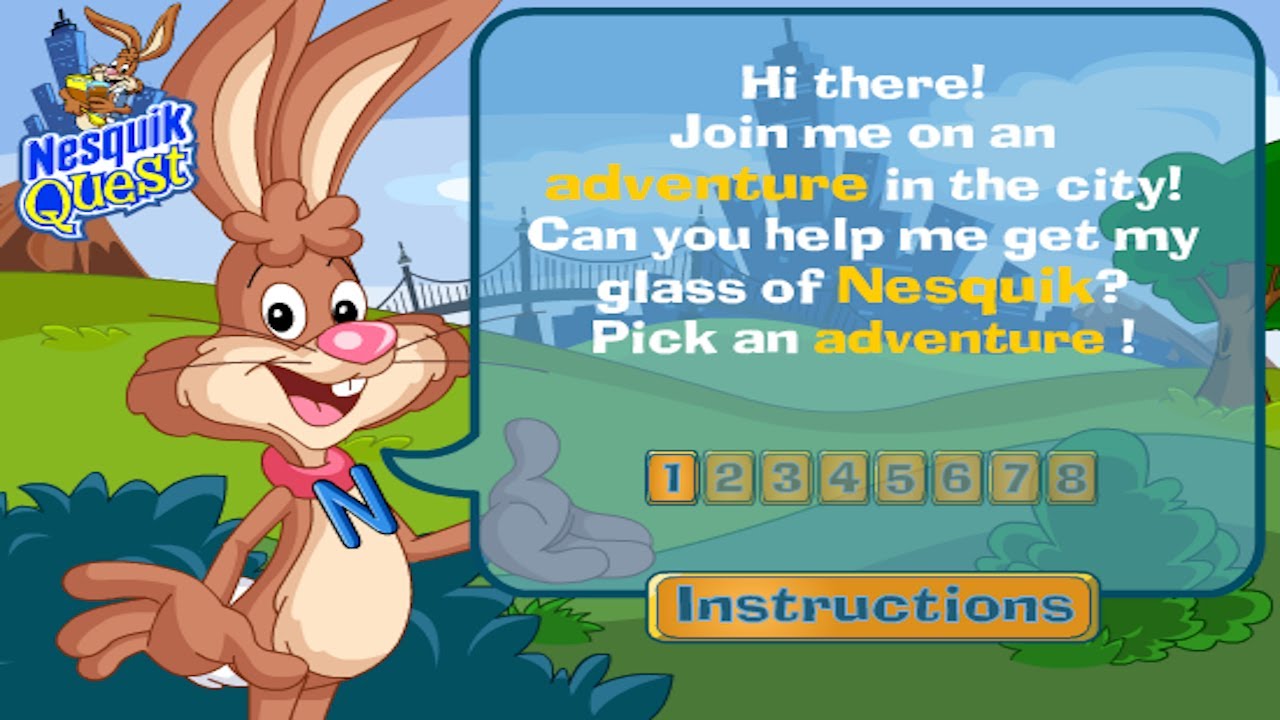 Nesquik Quest Walkthrough - YouTube