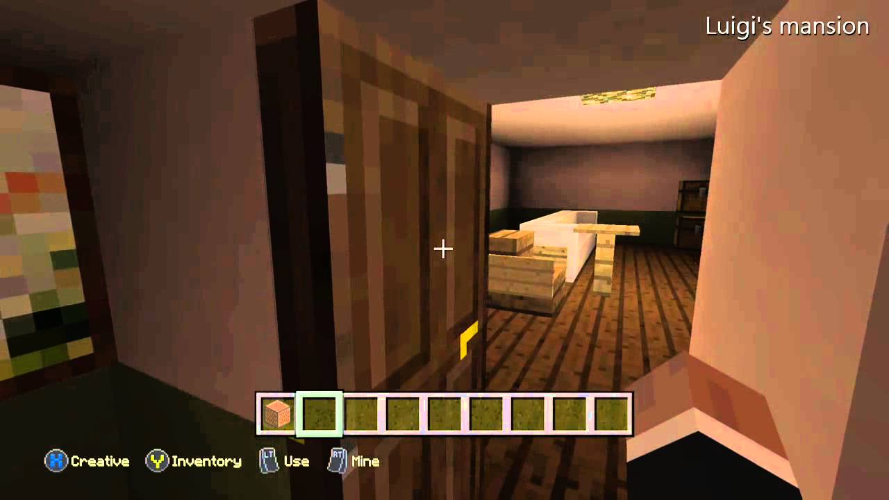 Luigi's Mansion Minecraft: Xbox One Edition - YouTube
