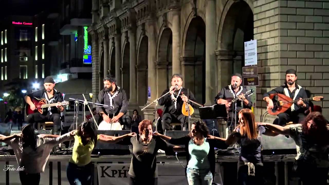 ΚΡΗΤΕΣ LIVE - ΒΟΣΚΑΡΟΥΔΑΚΙ ( ΛΟΤΖΙΑ.. ΠΛ. ΚΑΛΛΕΡΓΩΝ ) - YouTube