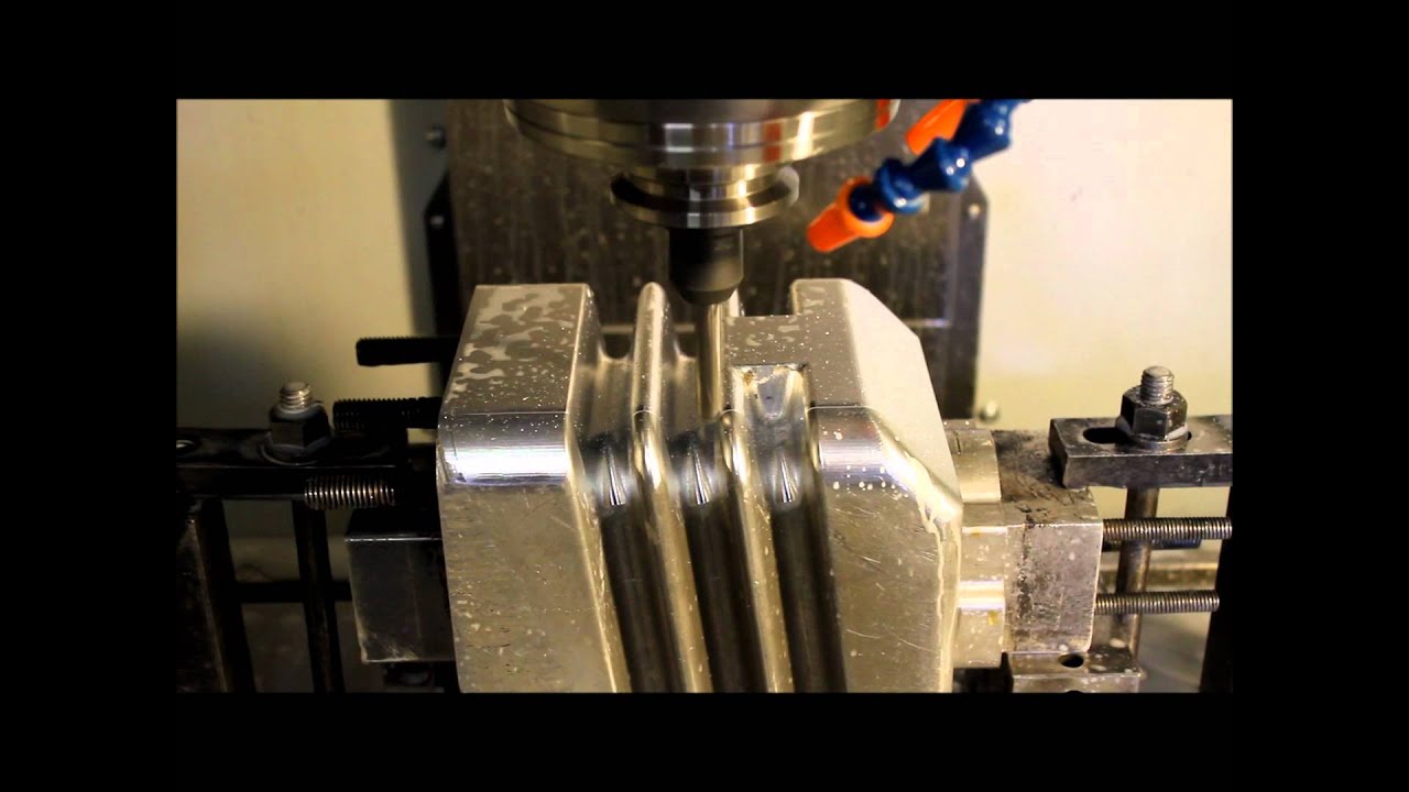 Borg Design - 3D Surface Machining.wmv - YouTube