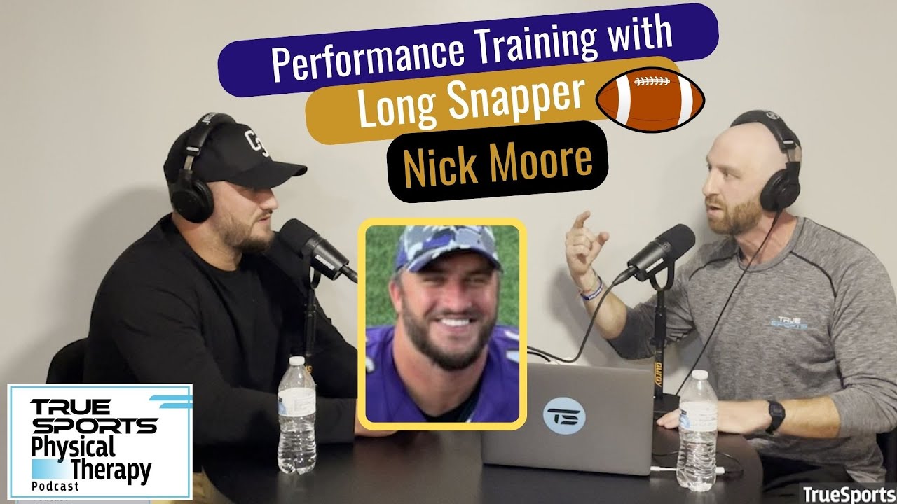 Long Snapper Nick Moore on Performance Training | NFL’s BEST Baseball ...