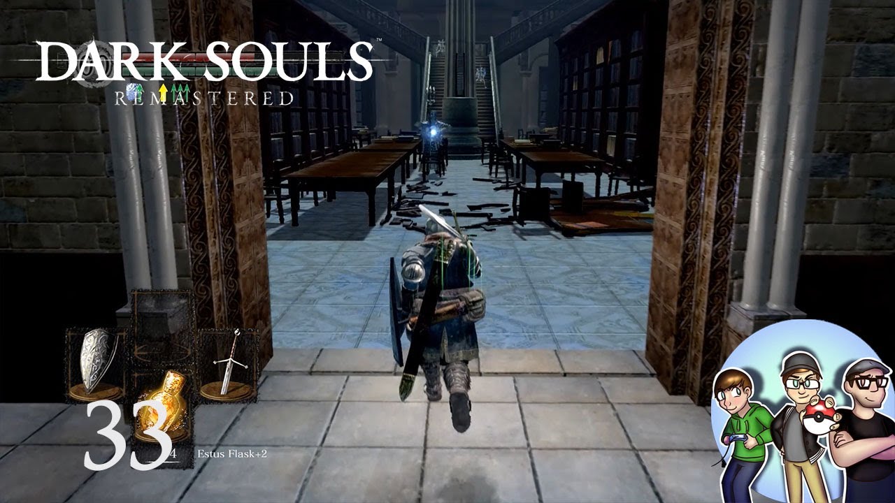 Making Noise in the Library - 3 Dorks Play: Dark Souls Remastered - YouTube