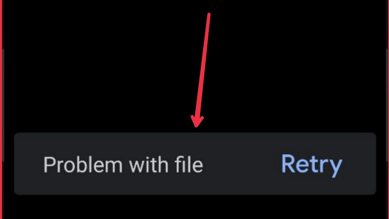 How To Fix Problem with file issue solve in Google Drive - YouTube