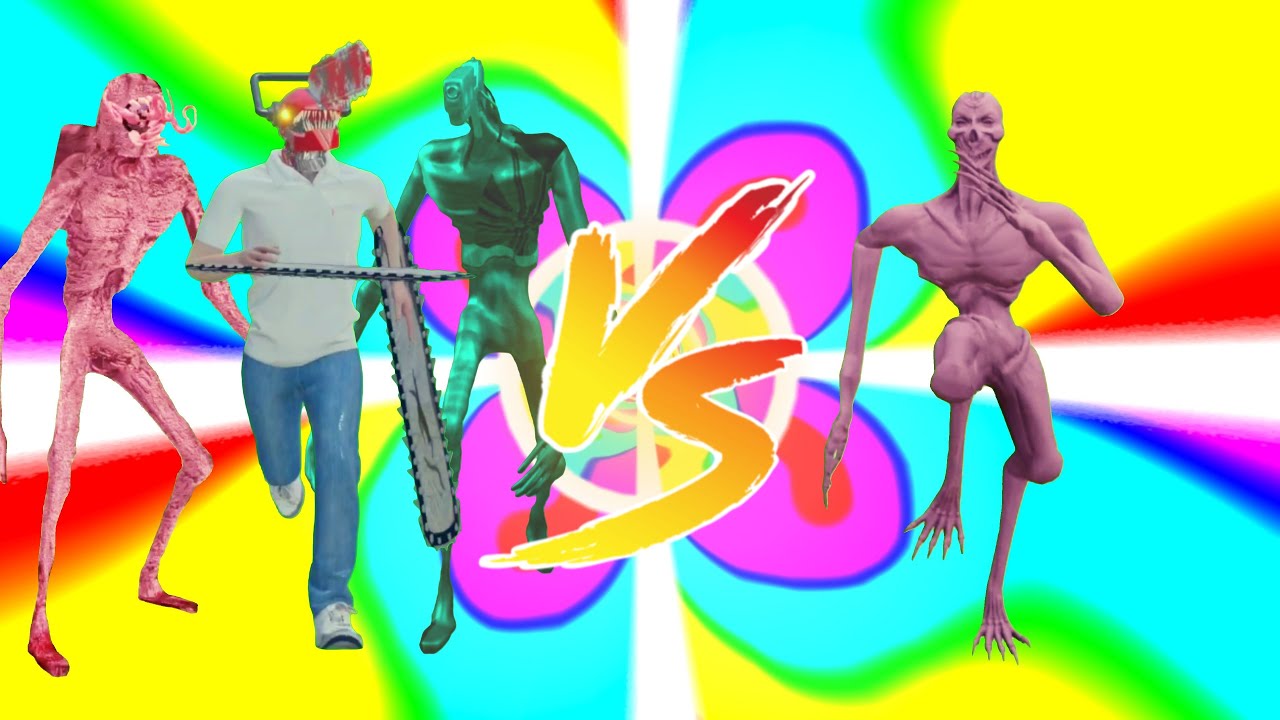 Siren Head 2023 new. Team Chainsaw Man Dejni Vs SCp 966. - YouTube