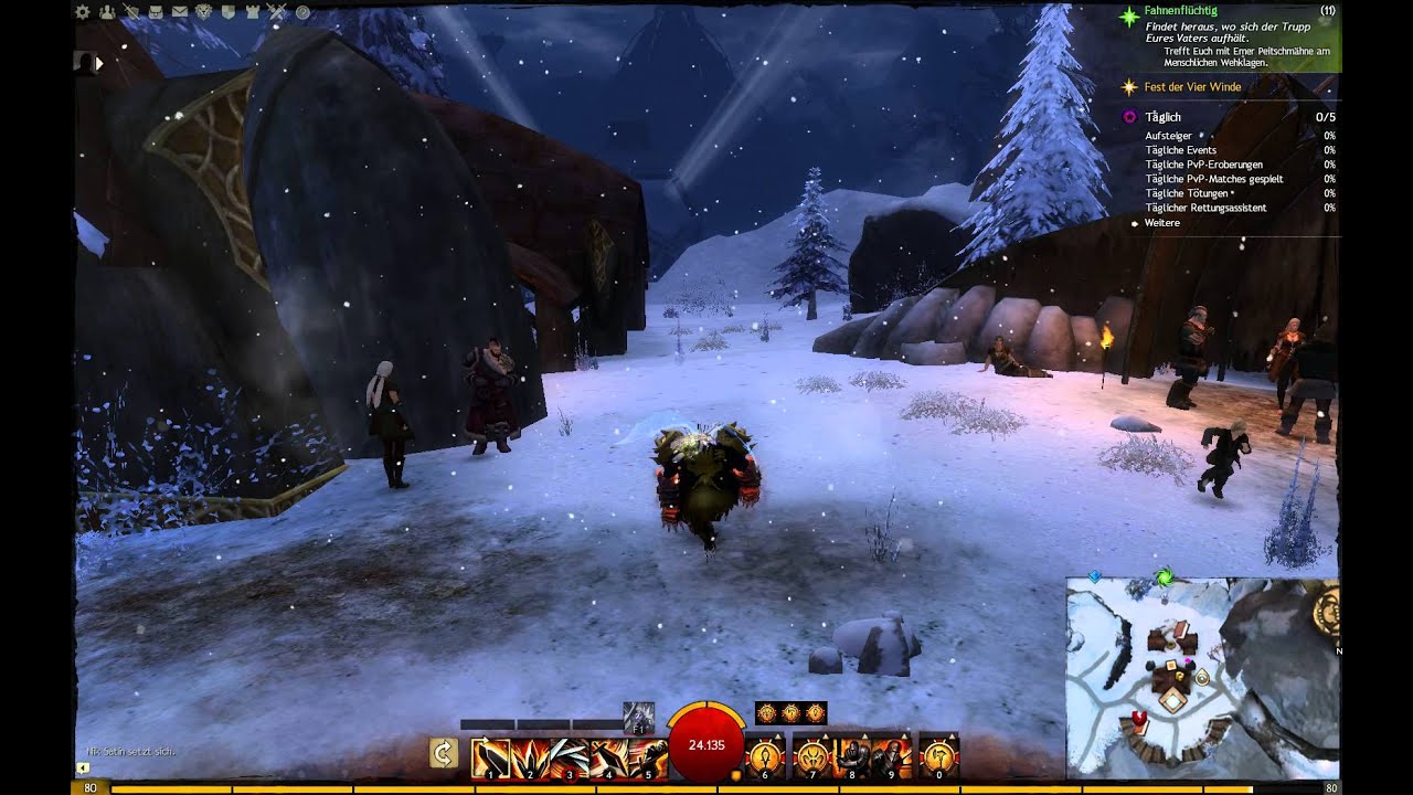 GUILD WARS 2: Hoelbrak Sehenswürdigkeiten, Aussichtspunkte - YouTube