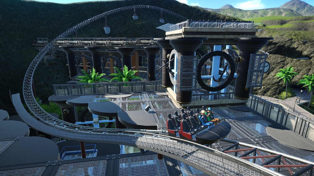 Planet Coaster - Journey to the Center of the Earth (Dark Ride Coaster ...