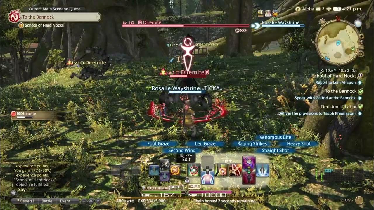 FINAL FANTASY XIV SOLO PLAYTHROUGH #2: GRIDANIAN CLASS UNLOCKS - YouTube