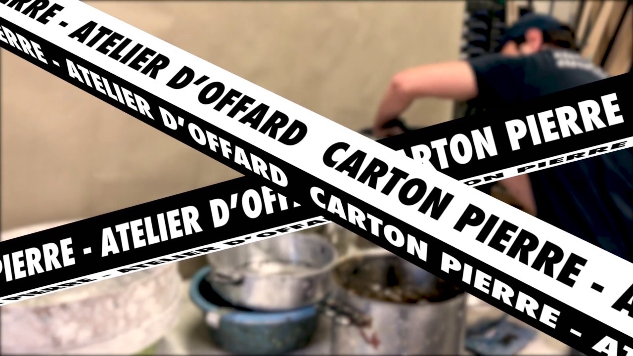 C'est quoi le carton pierre? Atelier D'OFFARD 2020 - YouTube
