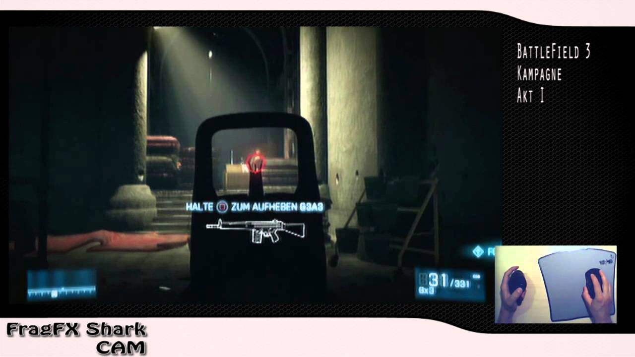 Splitfish FragFX Shark V2013 with the Game Battlefield 3 on PS3 - Play ...