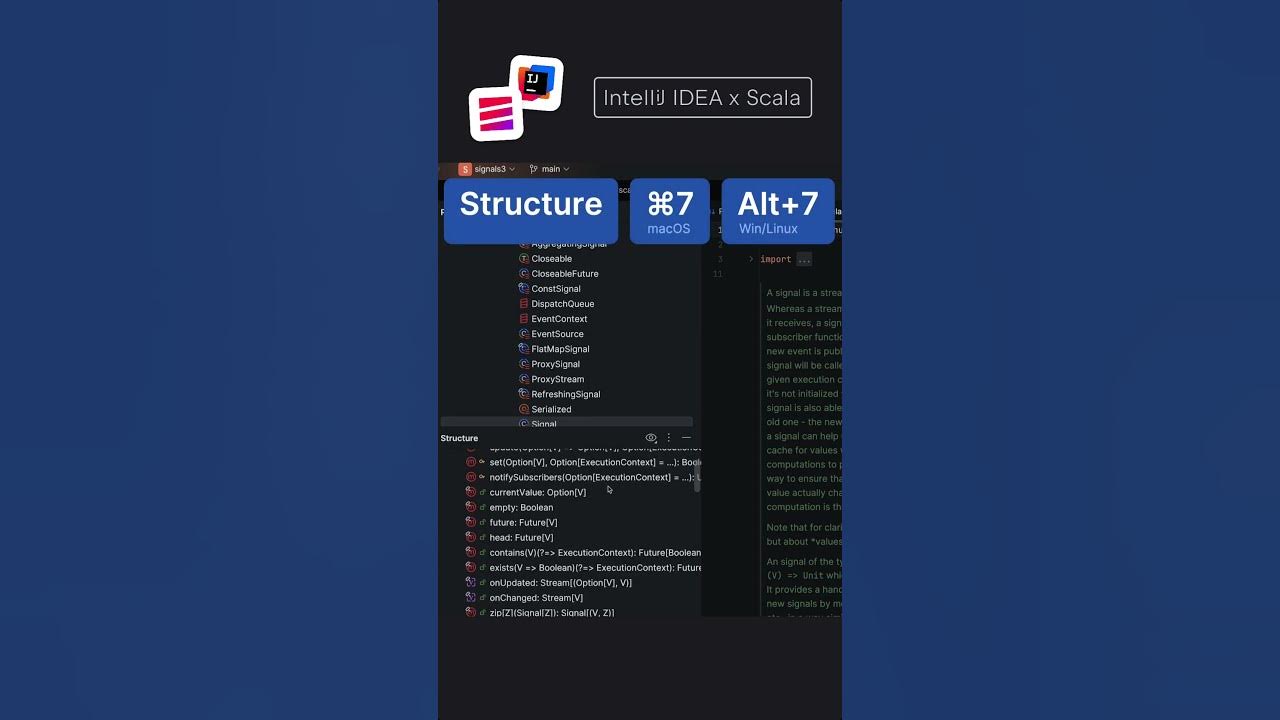 IntelliJ IDEA x Scala: Navigate complex projects with the Structure ...